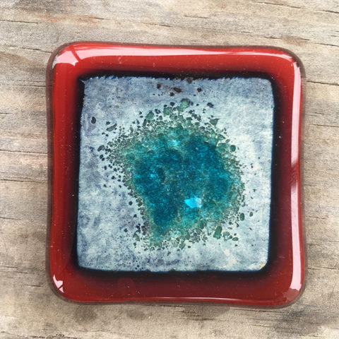 Glass Fusing: Reactive Colors | Gayla Lee